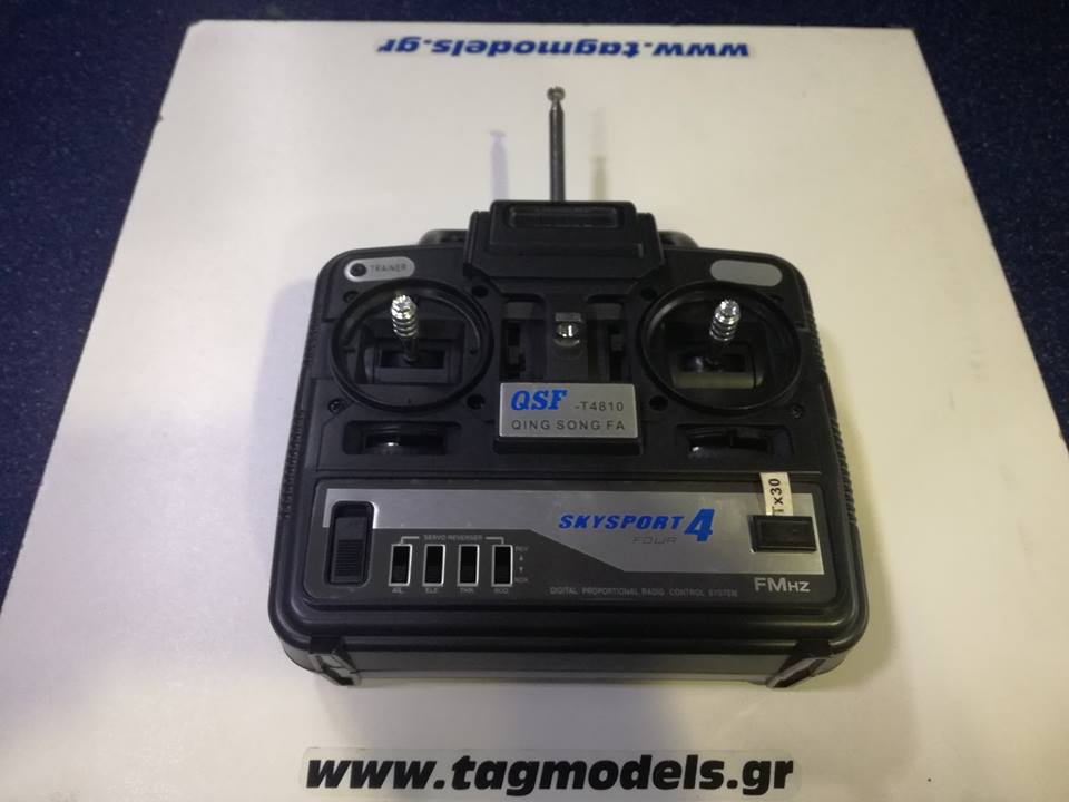 FM 72MH 4ch radio for aircraft and ship model CN T4810