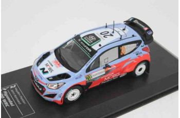 IXO DCC15007 Hyundai i20 WRC 2015#20 Paddon/Kennard Rally Sardegna